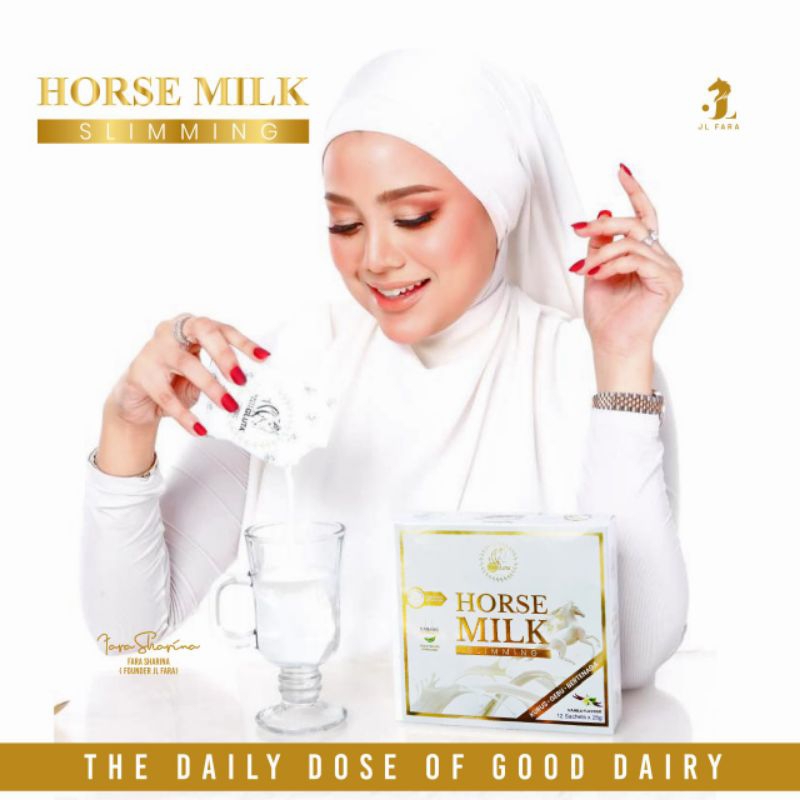 🔥READY STOCK🔥HORSE MILK SLIMMING BY FARA JL/SUSU KUDA KURUS BY FARA JL ...