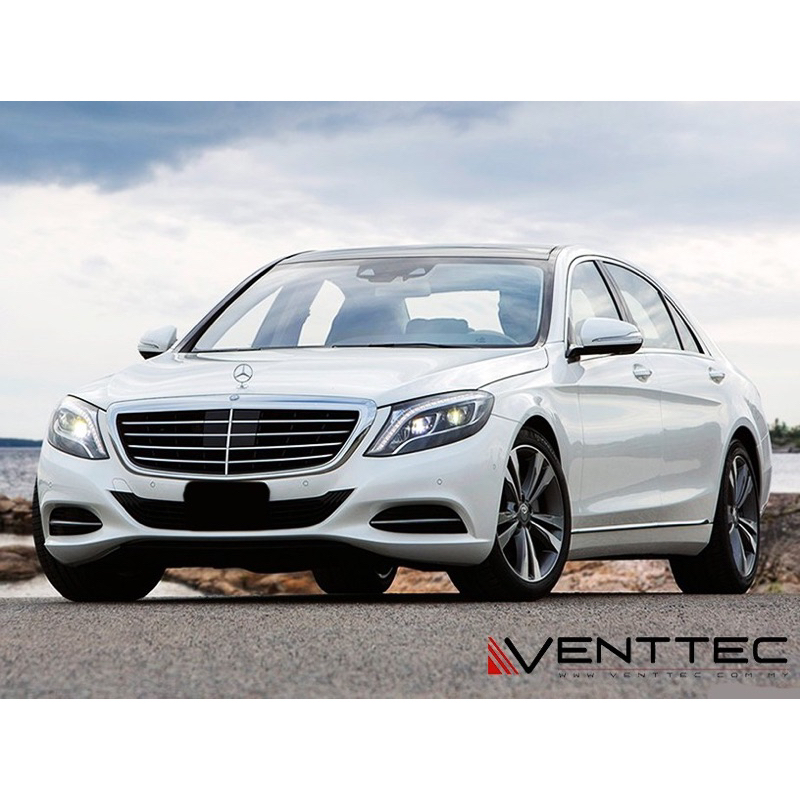 Mercedes S-Class W222 2014-Present (Long Wheel Base) Venttec High Quality Door Visor (MADE IN ...