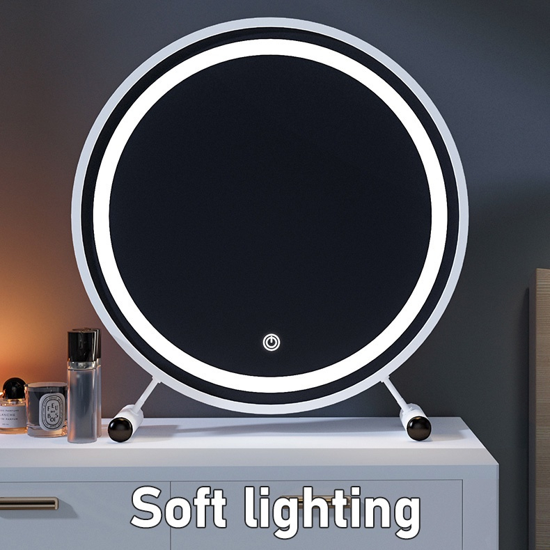 🔥Hot🔥LED Makeup Mirror desktop vanity mirror Countertop Cosmetic Mirror ...