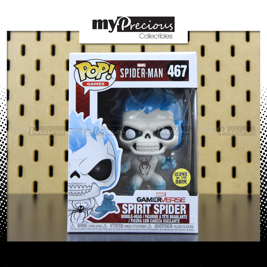 Funko Pop Marvel Gamerverse Spider-Man 467 Spirit Spider Glow in the ...