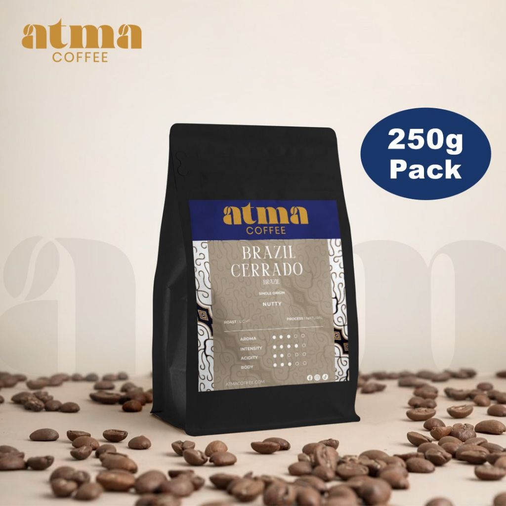 ATMA Brazil Cerrado : Single Origin (Whole Beans) | Shopee Malaysia