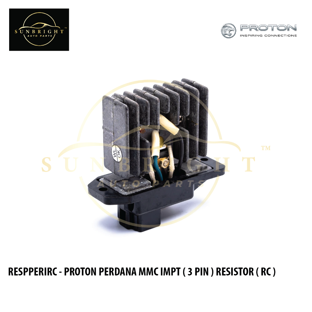 PROTON PERDANA MMC IMPT ( 3 PIN ) RESISTOR ( RC ) | Shopee Malaysia