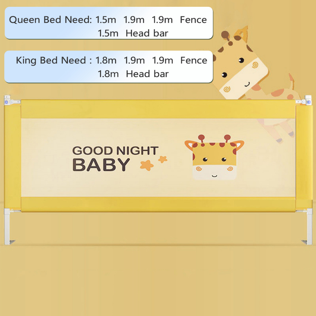 Lifting Baby Bed Fence Safety Kids Safety playpen Bed Gate Guard Kids ...