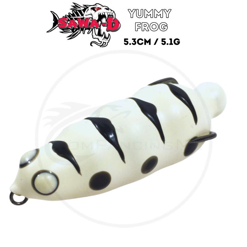 Sawa-D Yummy Frog 5.3cm 5.1g Soft Frog Fishing Lure Baits Made in ...