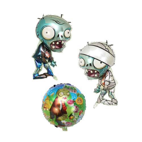 Plants Vs Zombies PVZ Ghost Horror Game Plant Zombie Birthday Party ...