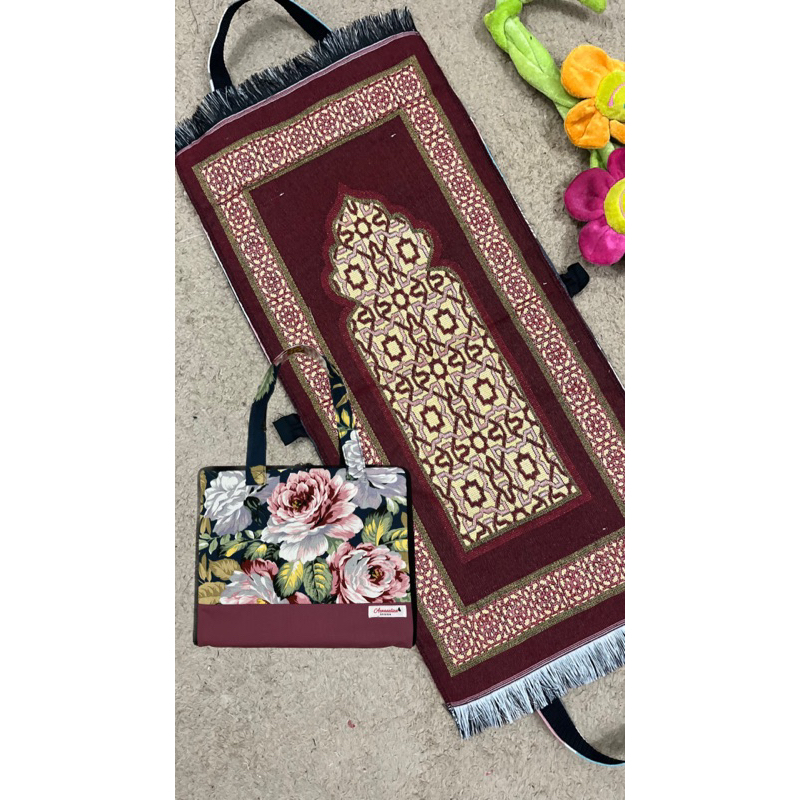 Beg Sejadah MINI 2 in 1 boleh letak telekung(READY STOCK) | Shopee Malaysia