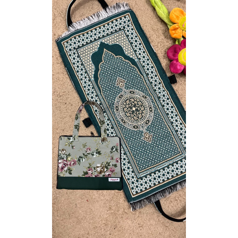 Beg Sejadah MINI 2 in 1 boleh letak telekung(READY STOCK) | Shopee Malaysia