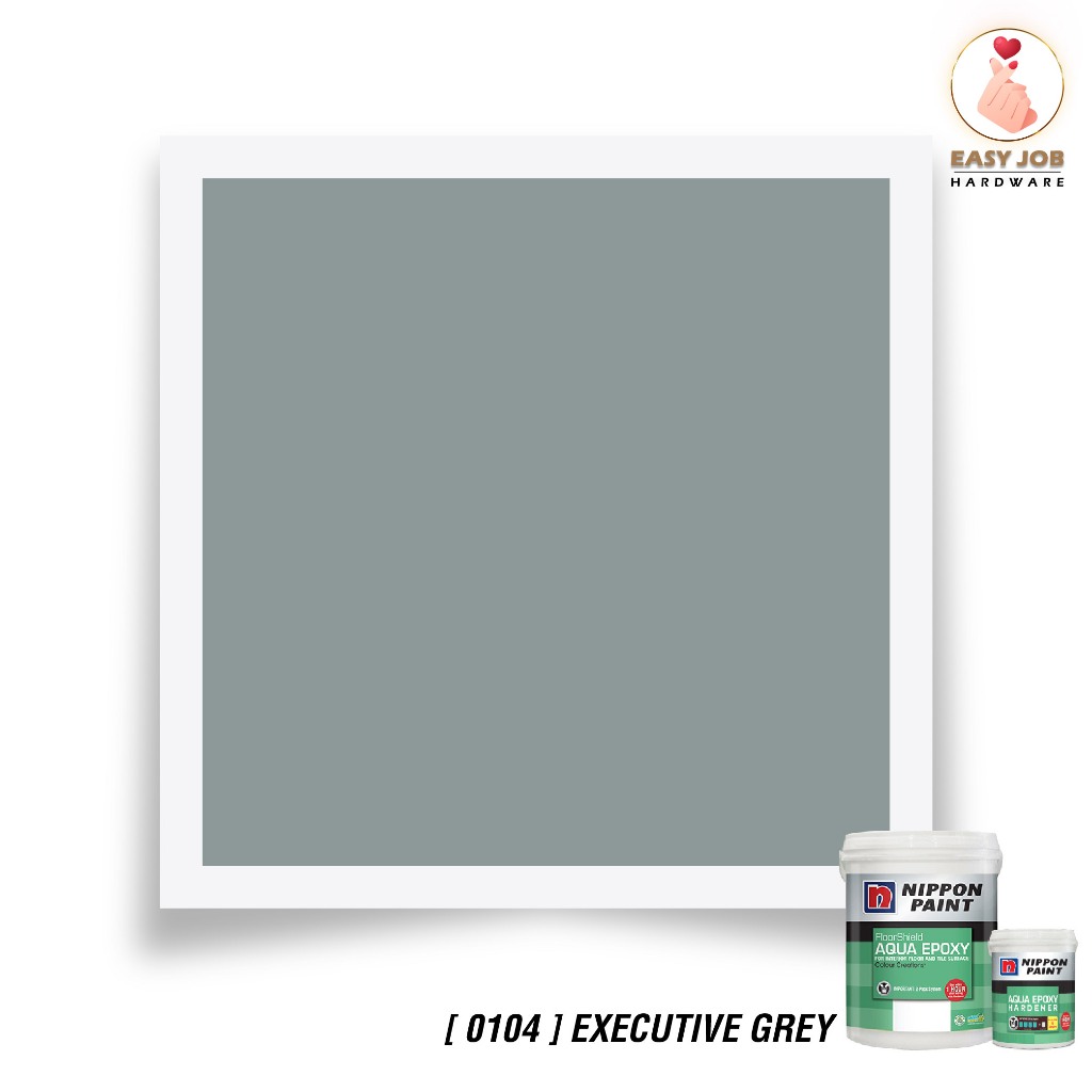 🔥 Nippon Aqua Epoxy Paint 5L Heavy Duty Epoxy Paint epoxy lantai Epoxy ...