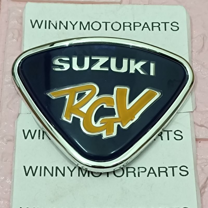SUZUKI RGV RGV120 FRONT HORN COVER LOGO EMBLEM WINNYMOTORPARTS | Shopee ...