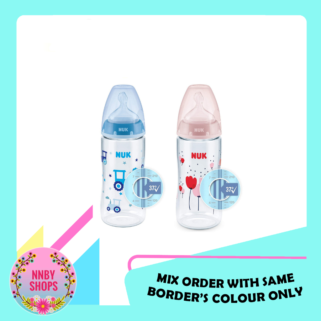 NUK PCH 300ML PP TEMPC BTL SIL S2(6-18m) M | Shopee Malaysia