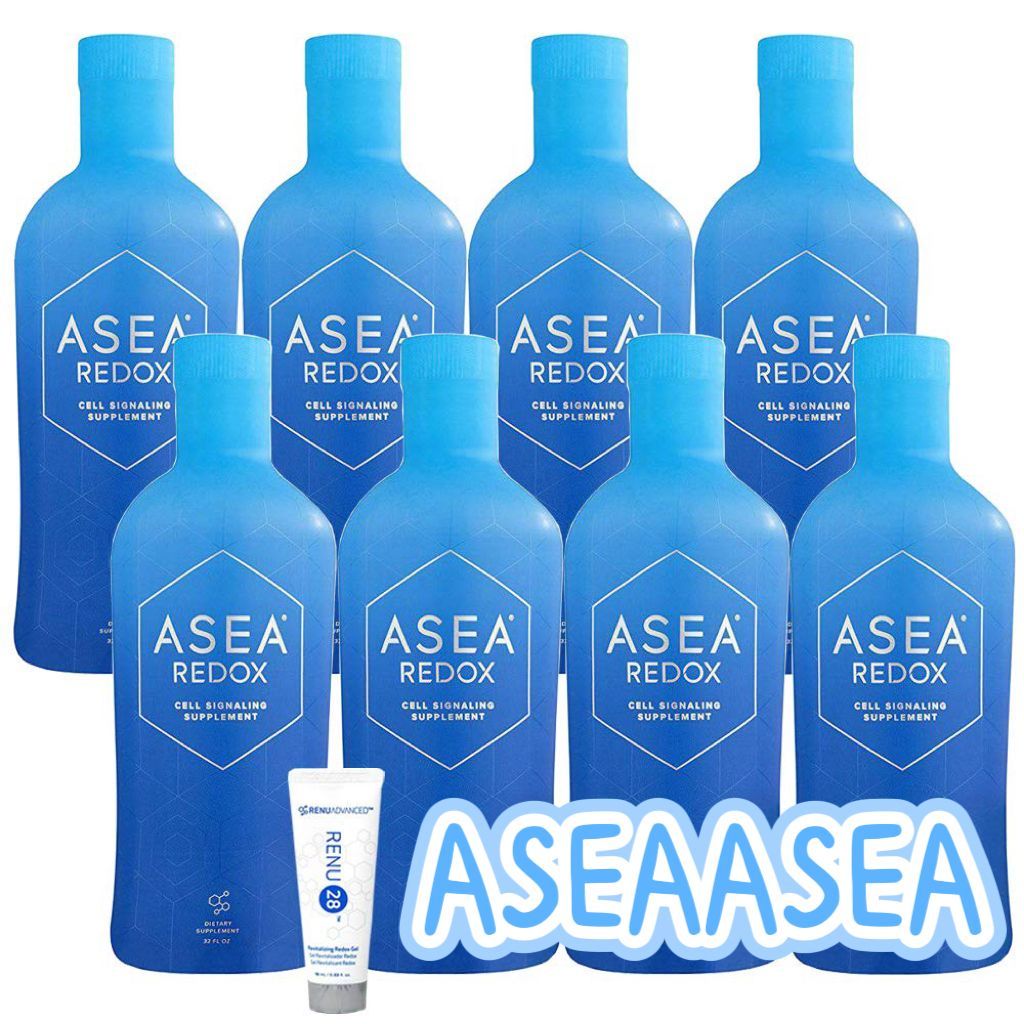 ASEA Redox Supplement Water (960ML/ 32oz) x 8Bottles FREE sample 10ML ...