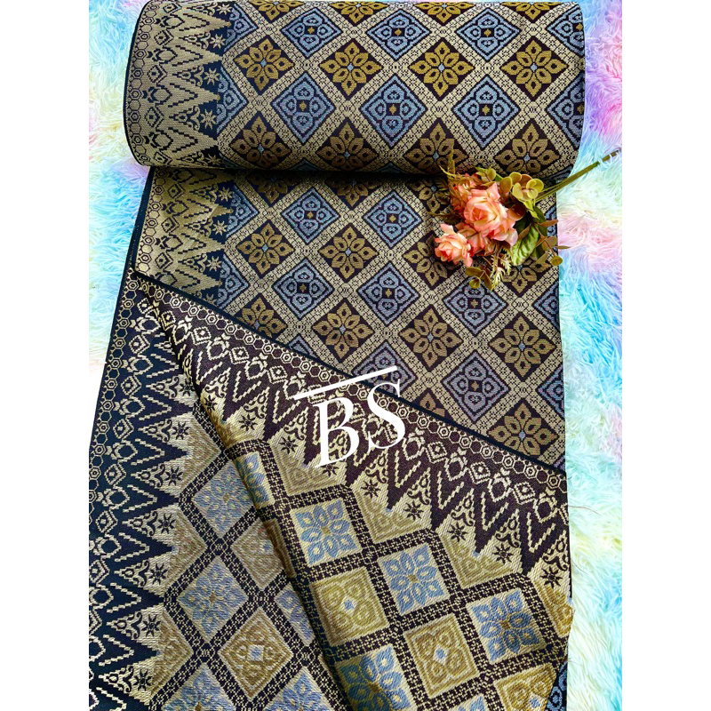 SONGKET, SONGKET TENUN ASLI, Kain Pasang Songket Penuh, Songket Open Meter, Songket Ready Stock ...
