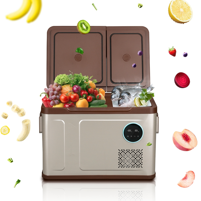 Alpicool 38L/48L/58L Freezers Compressor portable Car fridge dual-zone ...