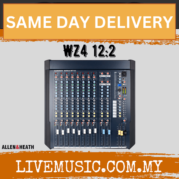 Allen & Heath MixWizard WZ4 12:2 Mixer with Effects ( Wizard 12:2 ...