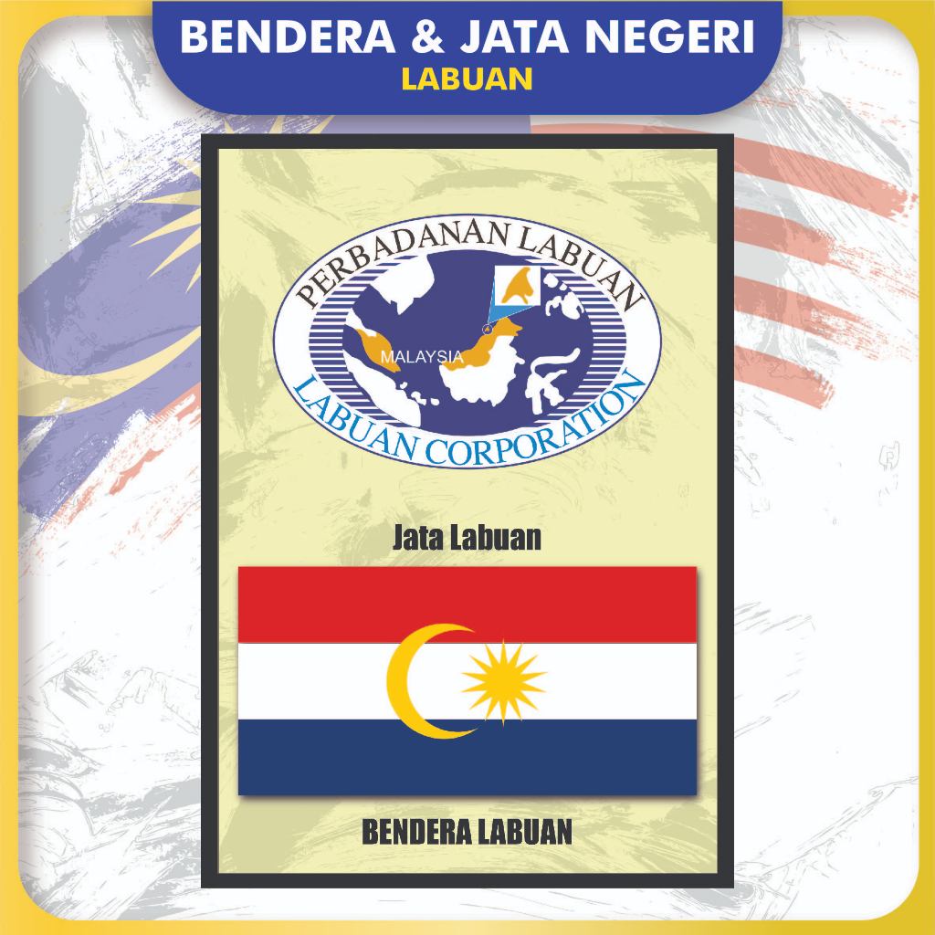 Bendera / Flag & Jata Negeri Malaysia Saiz A3 dan A4 / CP26 | Shopee ...