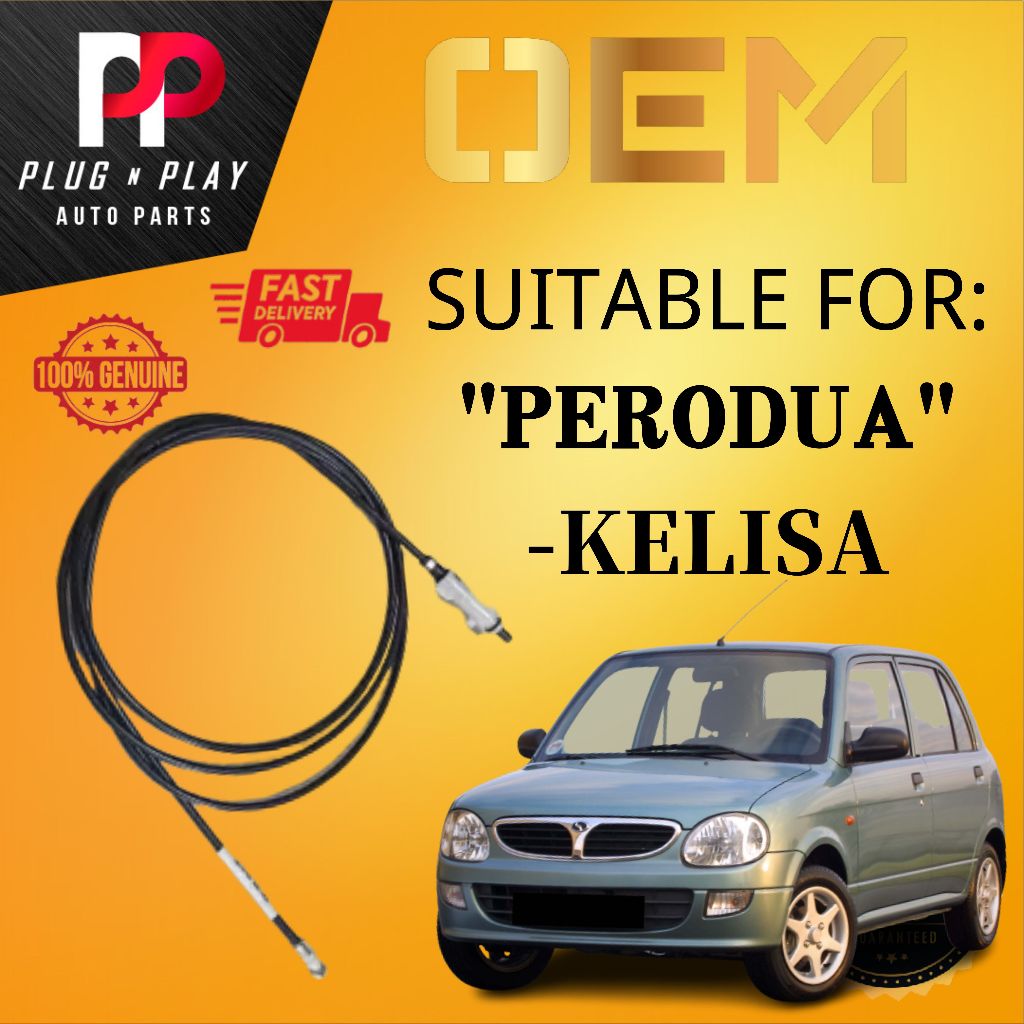 PERODUA KELISA OEM FUEL LID CABLE QUALITY PRODUCT READY STOCK | Shopee ...