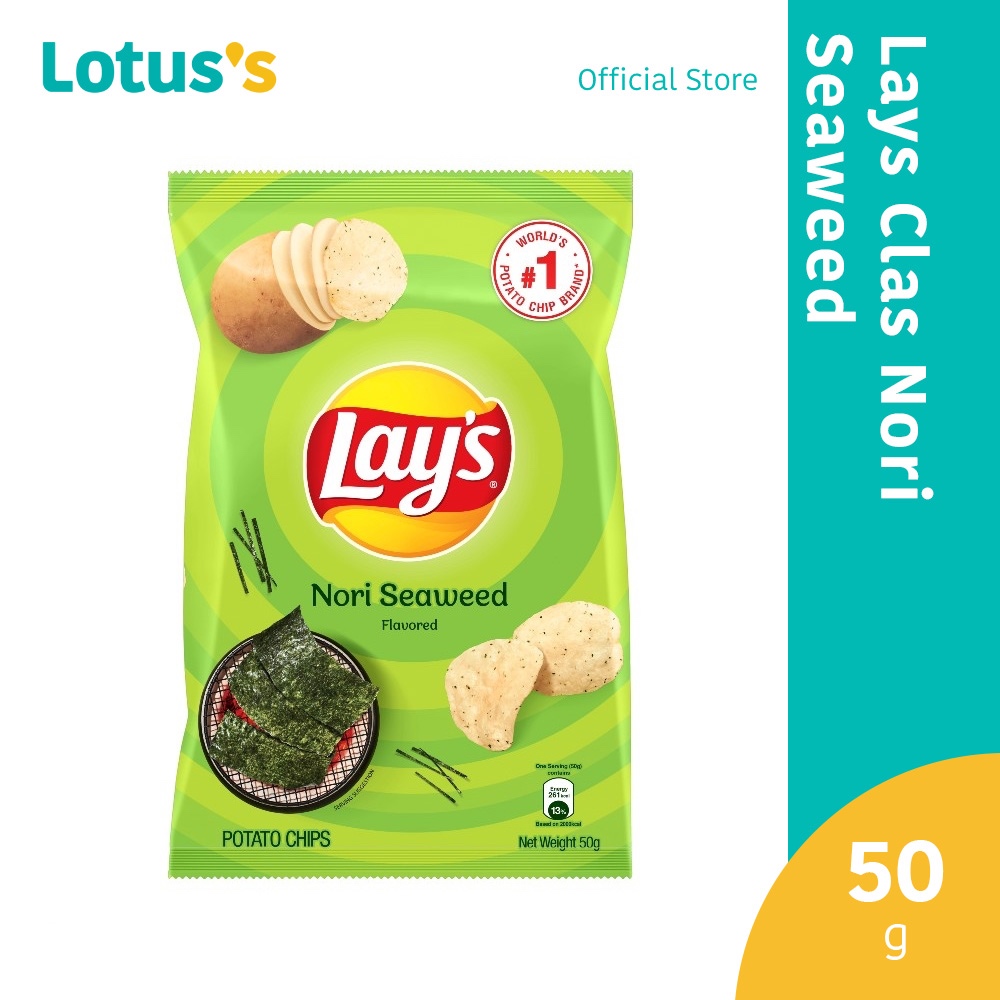 Lays Clas Nori Seaweed 50g Shopee Malaysia