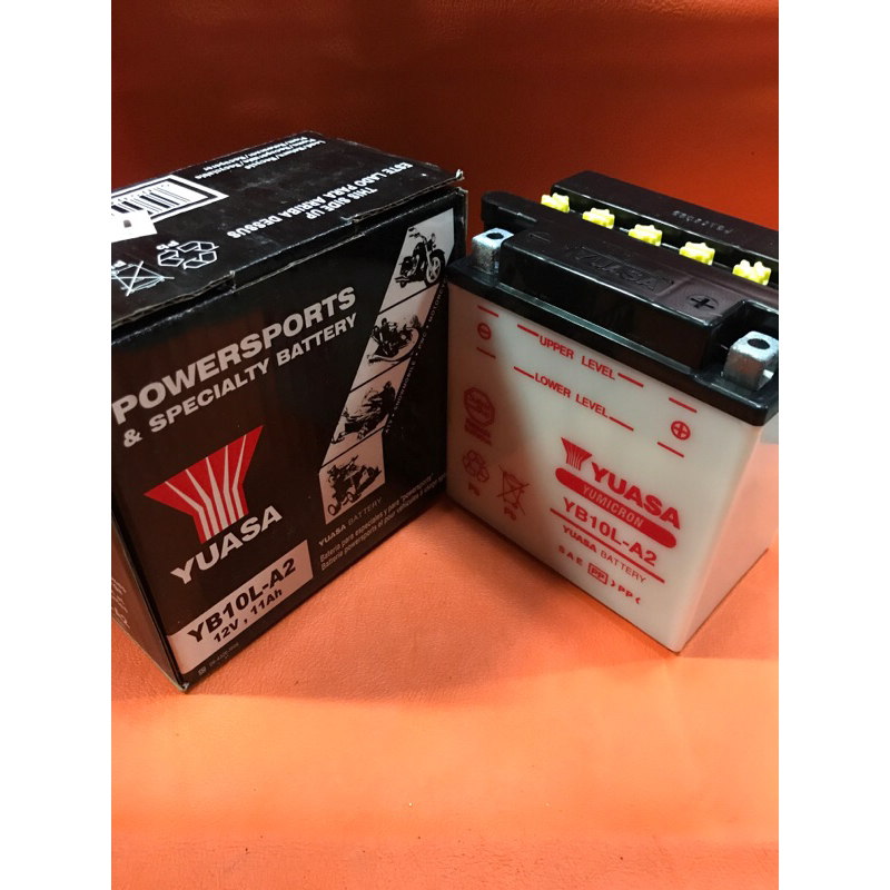 YUASA LEAD ASID BATTERY YB10L-A2 FOR GILERA RALLY250 SP180 KAWASAKI KLT-185 200 250 KZ200 SUZUKI ...