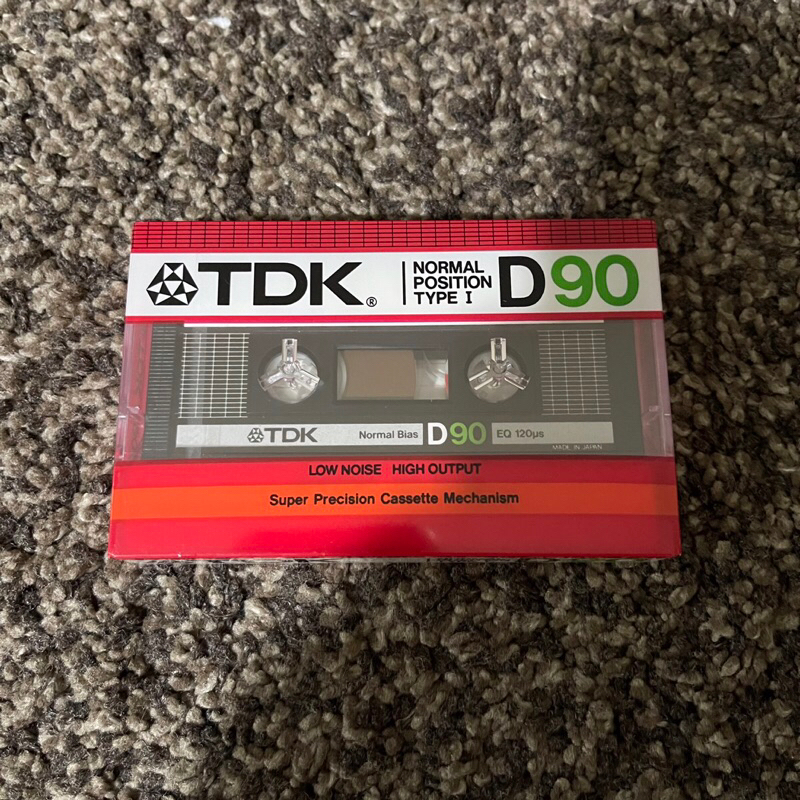 TDK D90 90min type I blank cassette tape | Shopee Malaysia