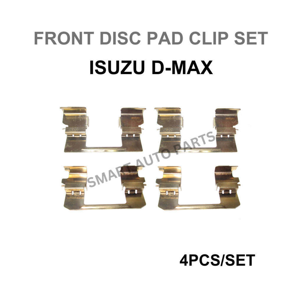 ISUZU D-MAX DMAX FRONT DISC PAD CLIP (SET) - OLD MODEL BEFORE YEAR 2010 ...