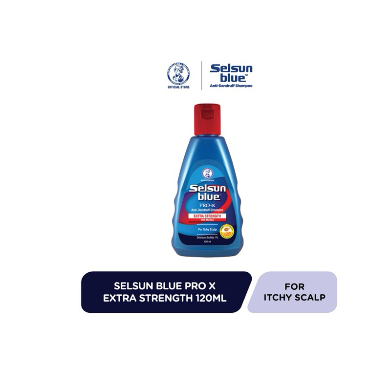 Selsun Blue Pro Extra Strength Anti Dandruff Shampoo 120ml Anti 0902