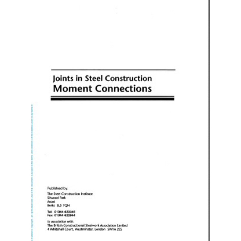 Joints In Steel Connection Moment Connections (PDF) Reference Book ...