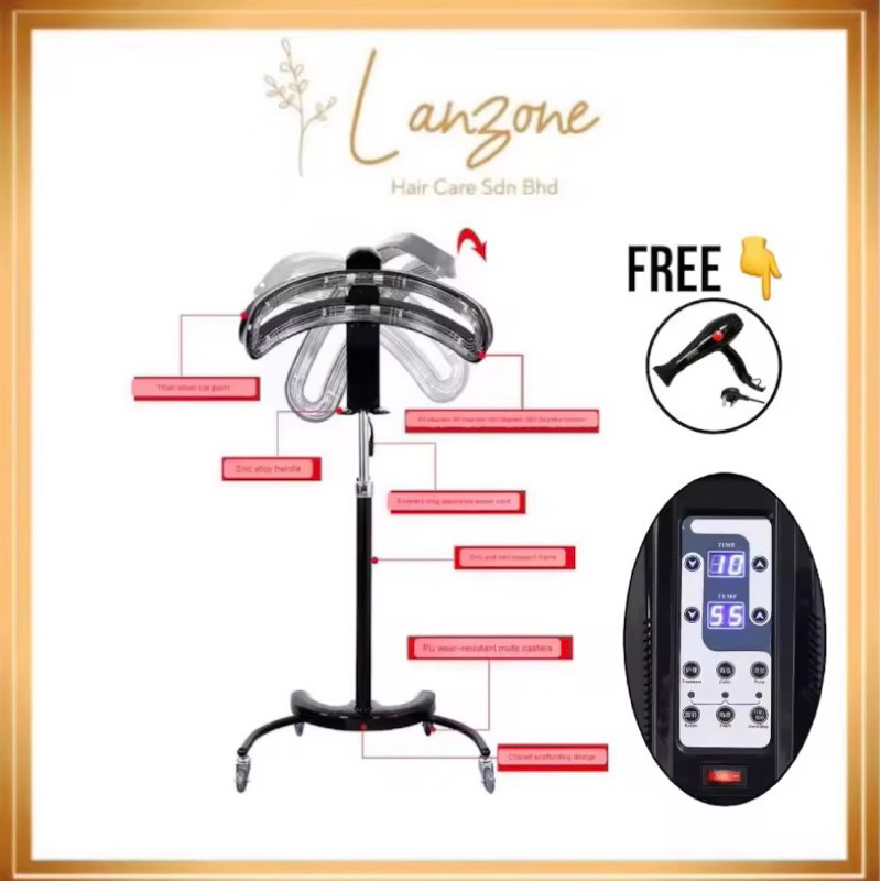 Salon Use Color Bleaching ,High-End Cold Perm Machine, Dedicated Heater ...