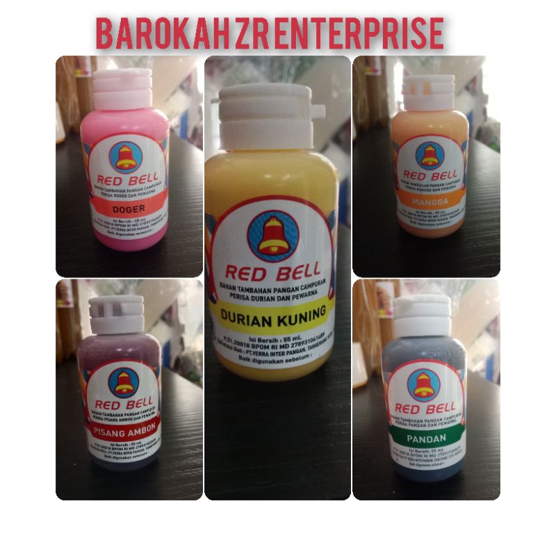RED BELL BAHAN PERISA/PEWARNA(55ml) | Shopee Malaysia