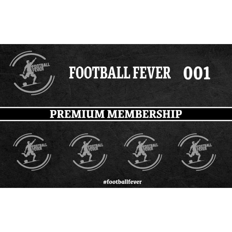 FOOTBALL FEVER PREMIUM MEMBERSHIP CARD | Shopee Malaysia