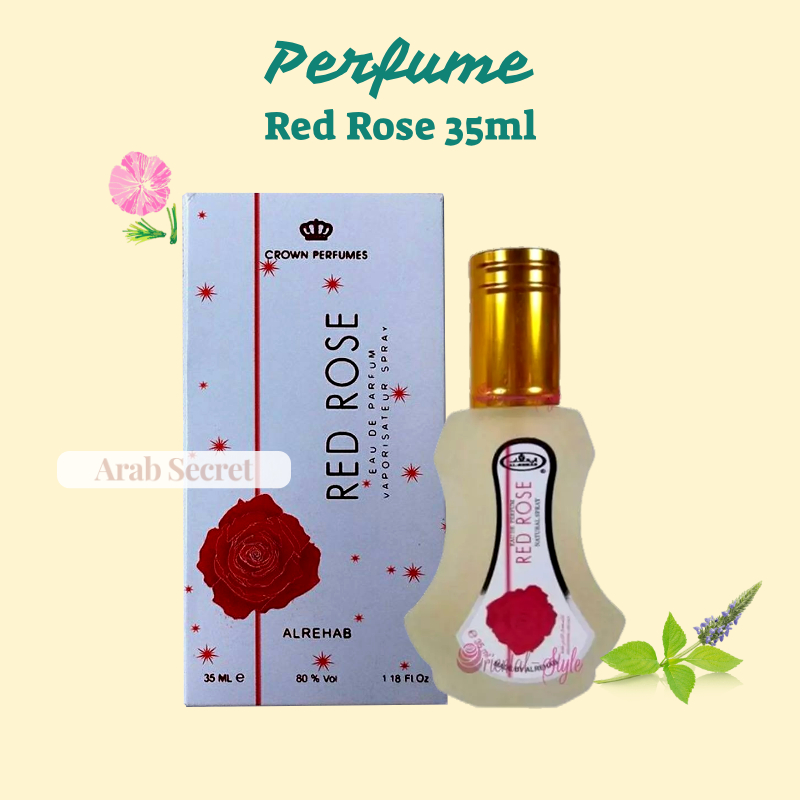 Red Rose Perfume 50ml Original Arab Minyak Wangi Parfum Dari Dubai عطر ...