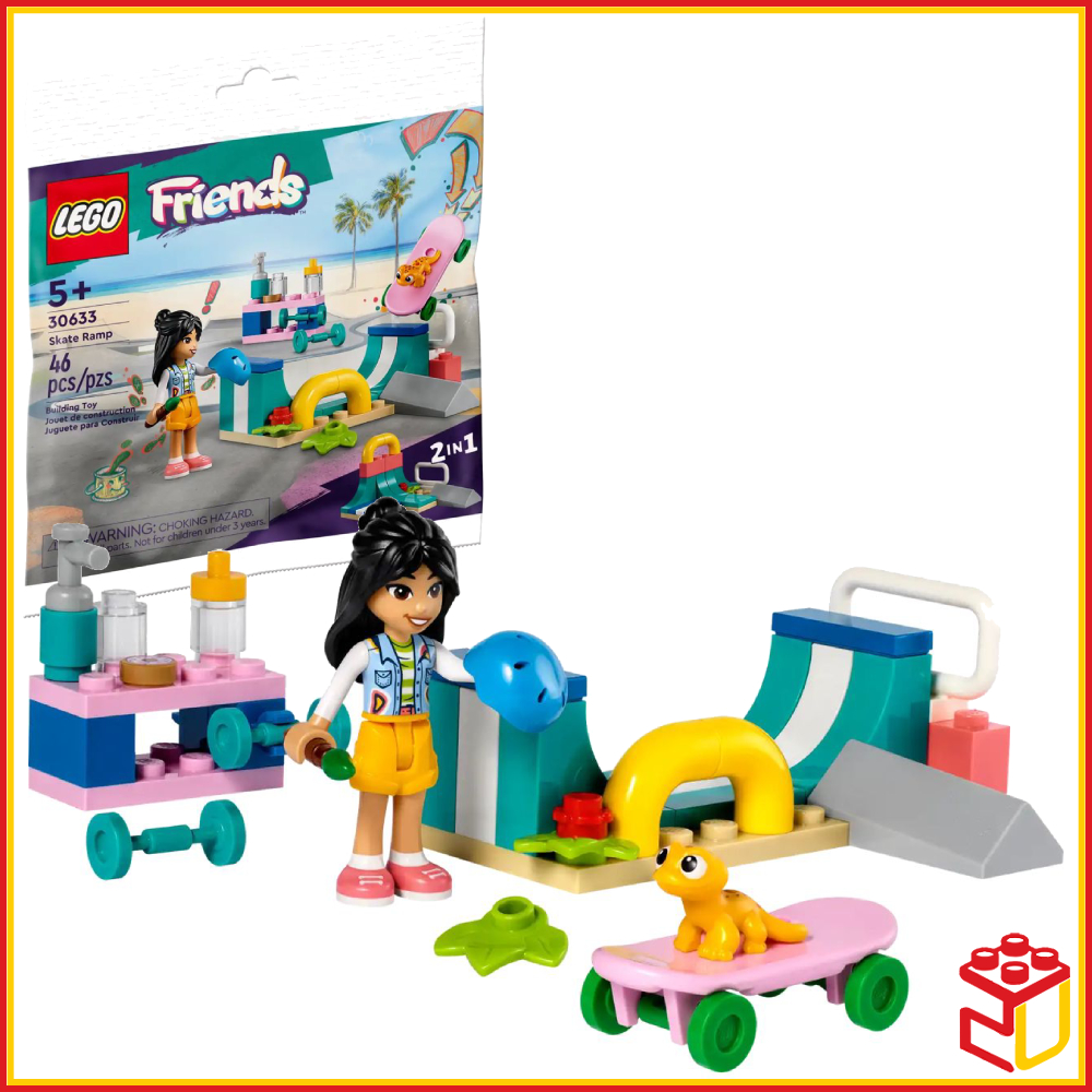 (Ready Stock) 30633 Lego Friends Skate Ramp Building toy (46 Pieces ...