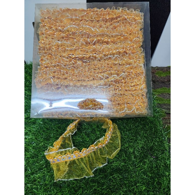 Renda Perkhawinan Hantaran Decoration /3'Lace Organza Renda Perkhawinan ...