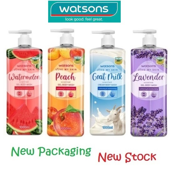 [Clearance] Watsons Scented Gel Body Wash Liquid Foam Shower Cream ...