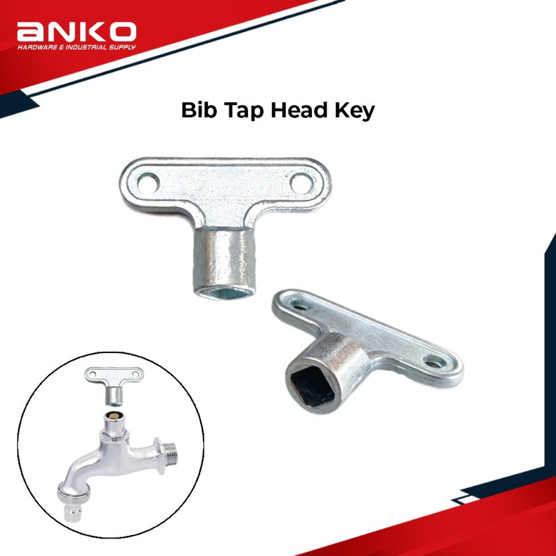 BIB TAP KEY KUNCI KEPALA KEY OPENER FOR BRASS BIB TAP | Shopee Malaysia
