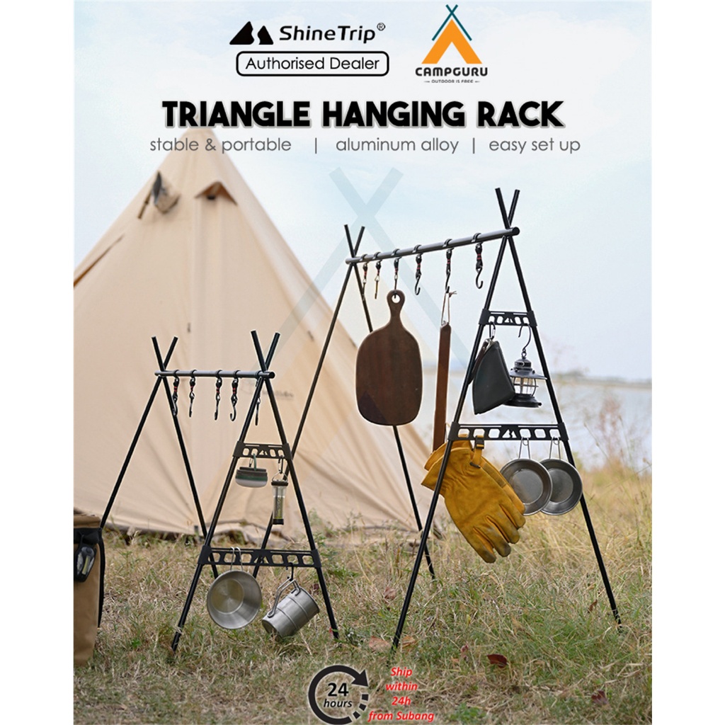 ShineTrip Triangle Hanging Rack A014-H0L A397-H00 Aluminum Alloy ...