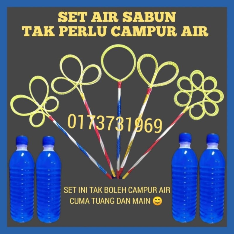 Air Sabun 500ml shj./ Stick Dan Air Sabun Tak perlu campur air | Shopee ...