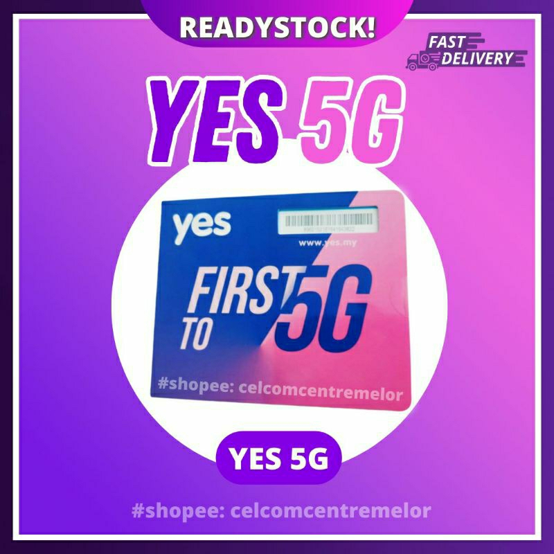 SIM YES FT5G UNLIMITED (langganan) | Shopee Malaysia