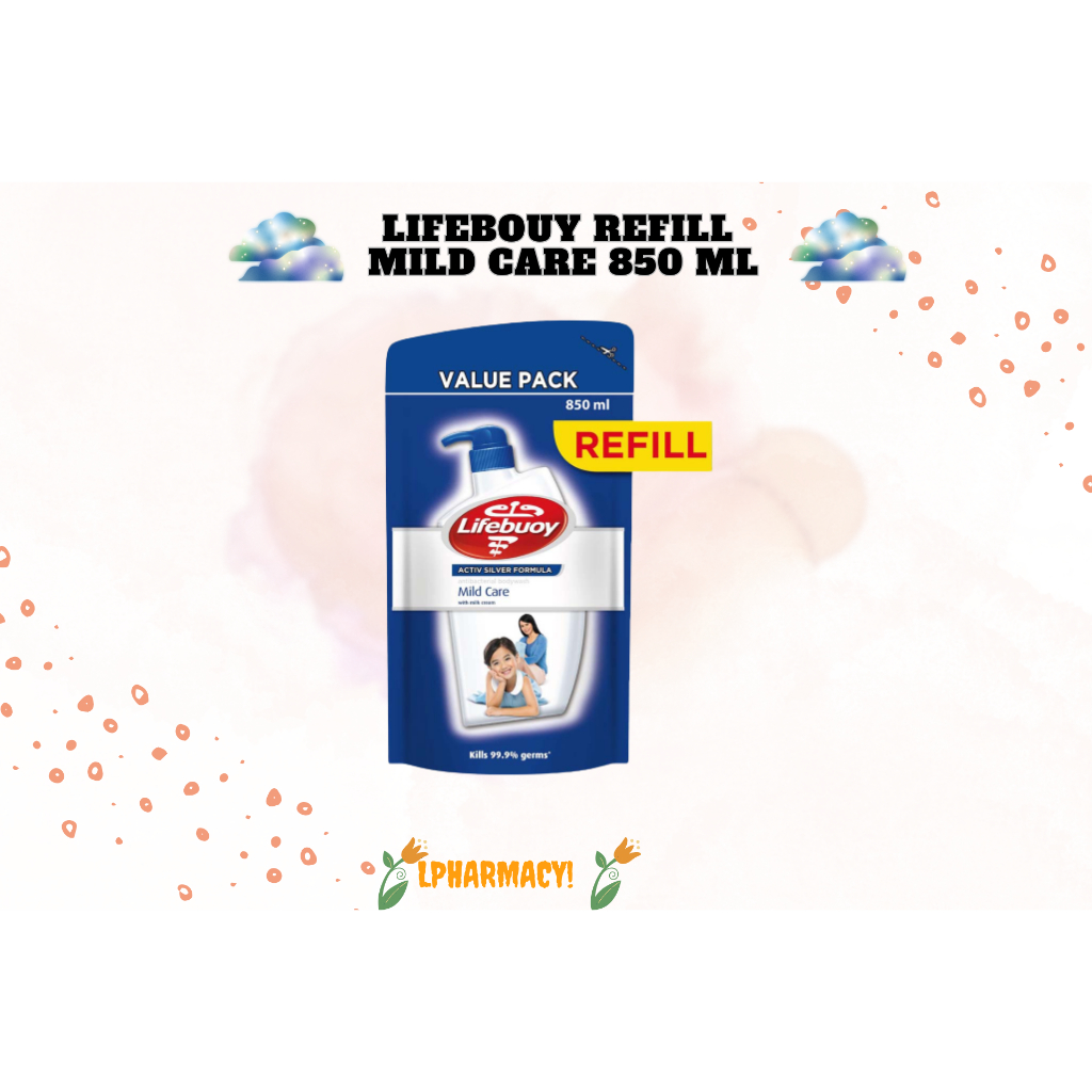 LIFEBUOY VALUE PACK REFILL MILD CARE 850 ML | Shopee Malaysia