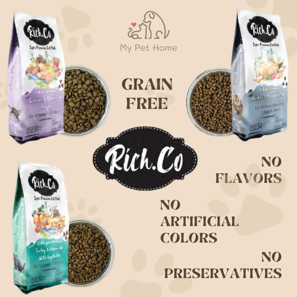 RICH. CO Grain Free Cat Food 8KG | Shopee Malaysia
