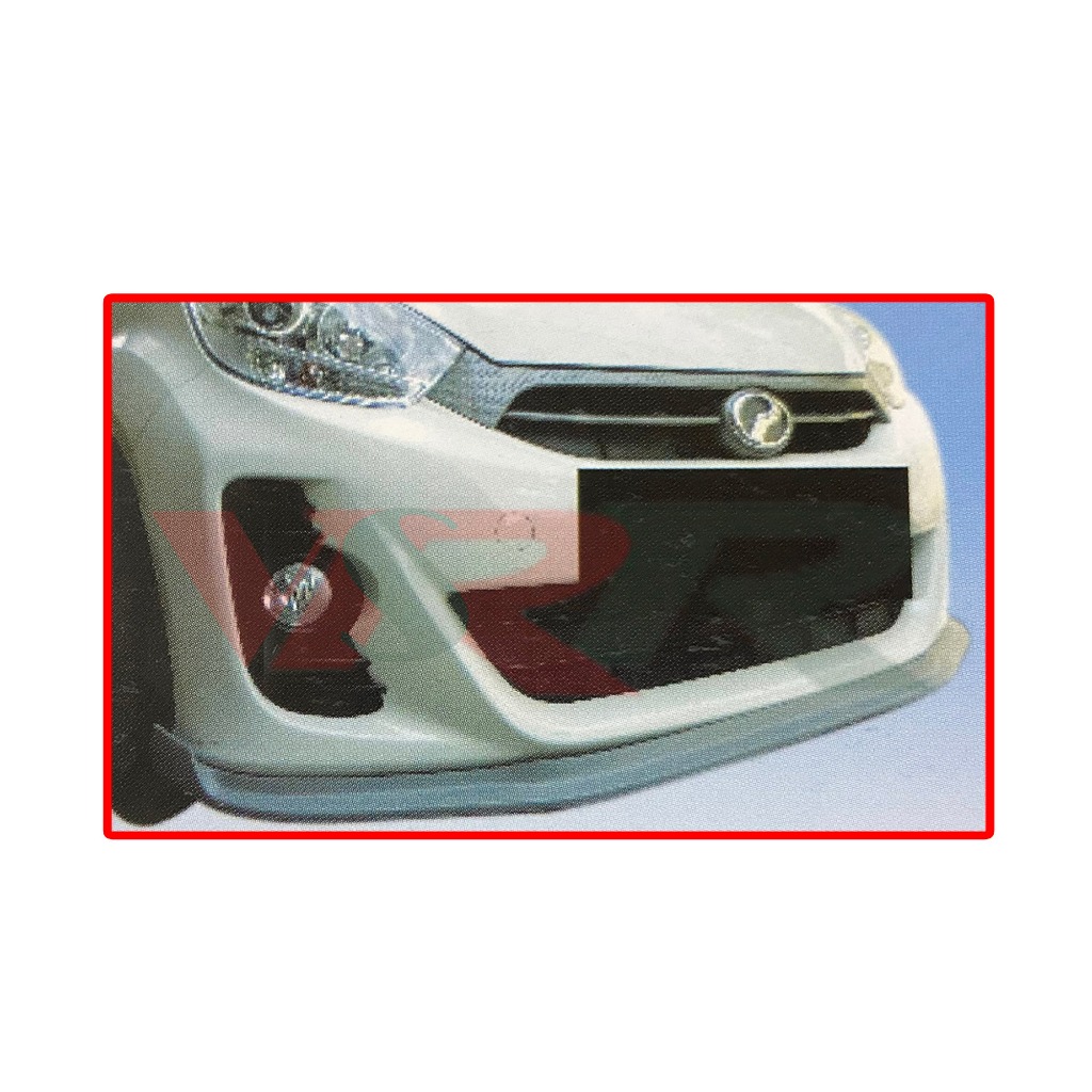 Perodua Myvi SE (2011) Front Skirt Bumper Lower V Lip Vlip Spoiler PU ...