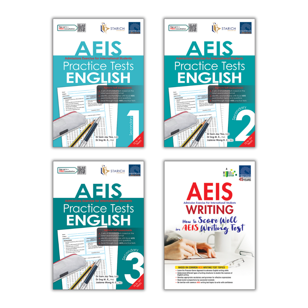 AEIS Practice Tests English & Writing for Secondary Levels 1-3 ... AEIS Practice Tests English & Writing for Secondary Levels 1-3 ...