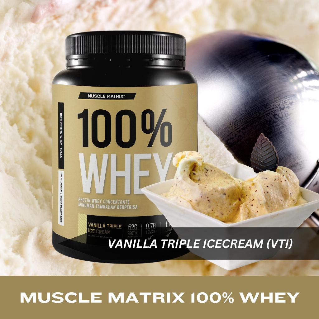 Hot Muscle Matrix Whey 30 Servings (FREE GIFT!) - 100% Whey Protein ...