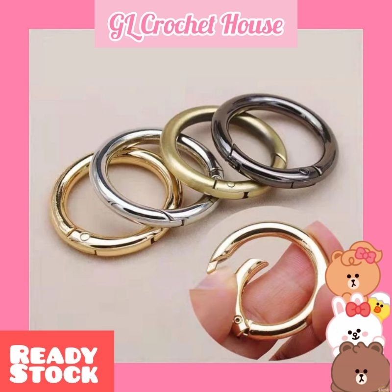 1Pcs High Quality Spring O Ring Buckle | Shopee Malaysia