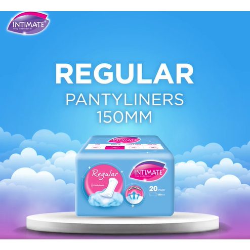 Intimate Pantyliners Regular 150mm (20 pads) | Shopee Malaysia