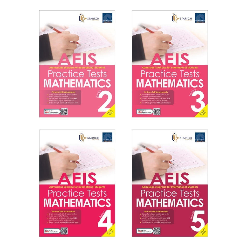 AEIS Practice Tests Mathematics for Primary Levels 2-5 | Revision ...