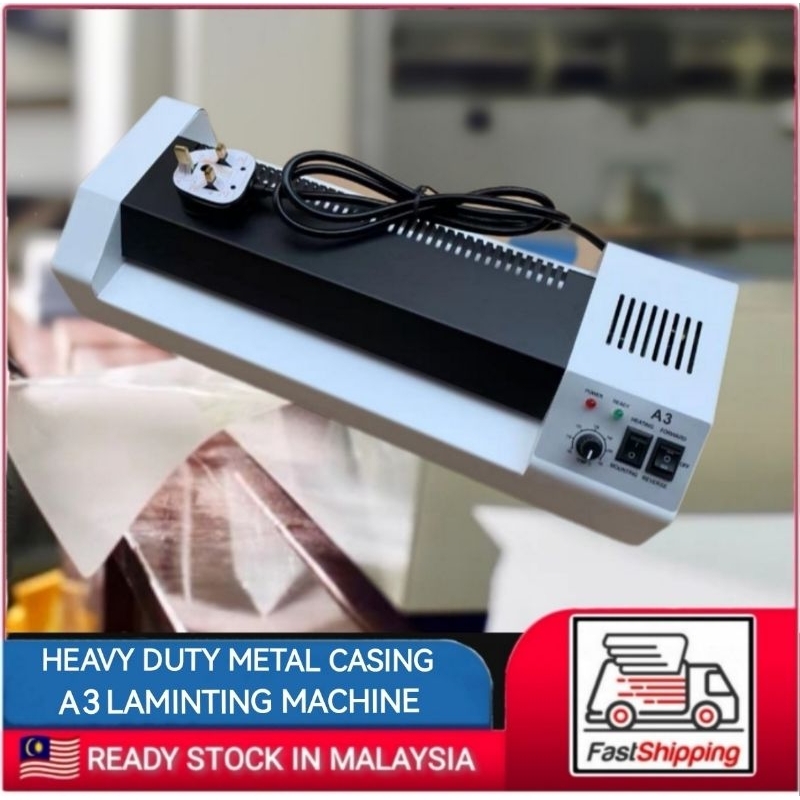 A3 laminating Machine | Lamintor Machine丨Mesin Laminate *Metal Casing ...