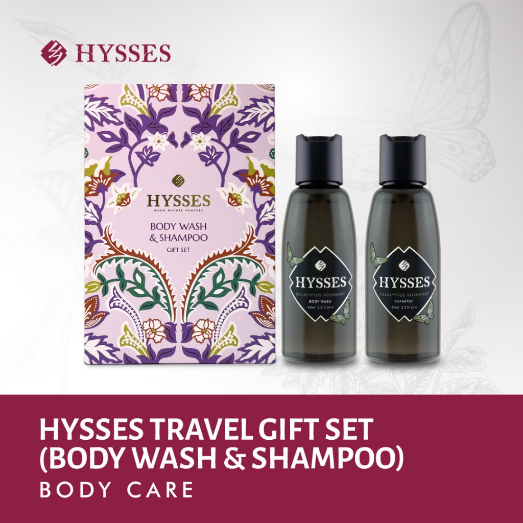 Hysses Travel Gift Set (Body Wash & Shampoo) | Shopee Malaysia