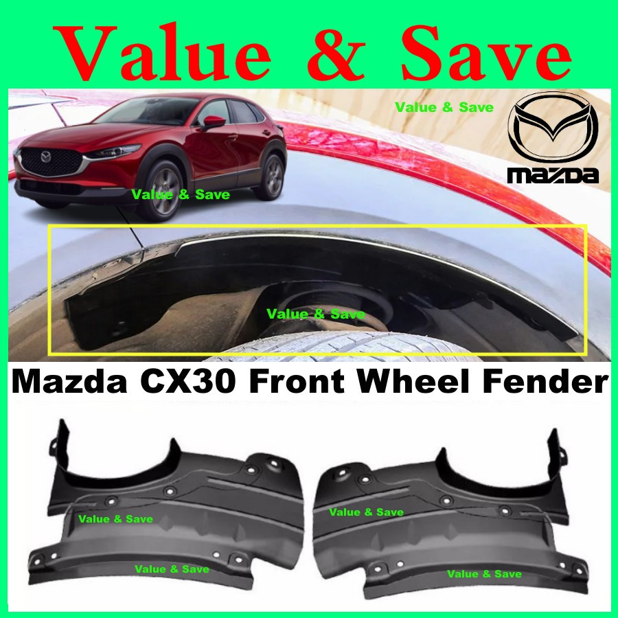 Mazda CX30 Car Front Wheel Fender Wheel Lining Mudguard Cover (4pc/set ...
