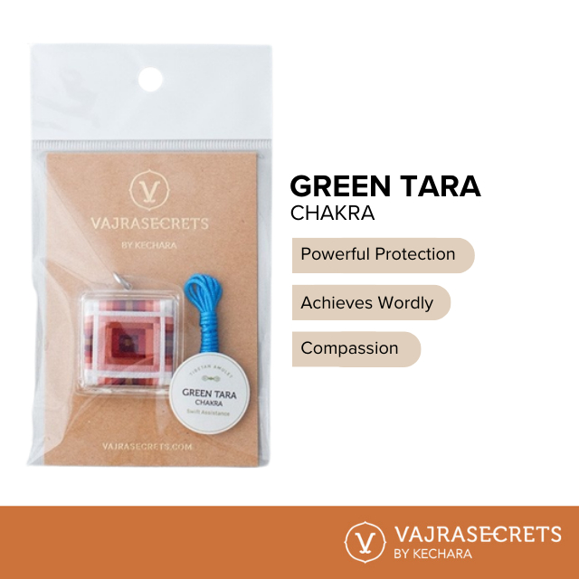 Green Tara Chakra Amulet (Wish-fulfilling & Health) | Shopee Malaysia