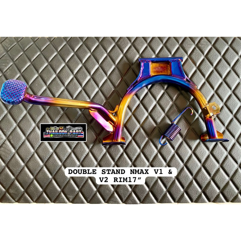 🇹🇭💥 DOUBLE STAND NMAX V1 RIM17” TITANIUM THAILOOK 💥🇹🇭 | Shopee Malaysia